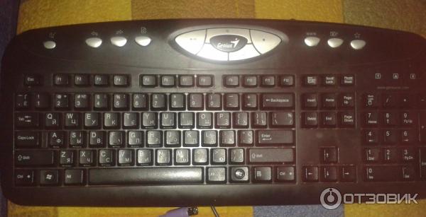 Отзыв о Клавиатура Genius K645 | Слишком большая, неудобно работать.