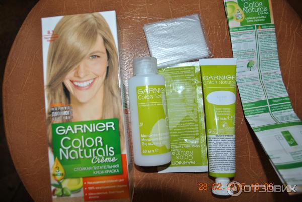 Отзыв о Крем краска для волос Garnier 8.1 Песчаный берег | Хорошая ...