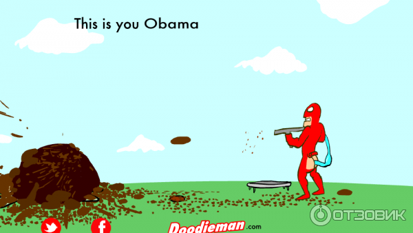 Отзыв о Doodieman Voodoo - игра для Android | отомсти всему миру с ...