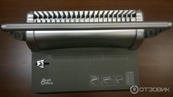 Отзыв о Брошюровщик ProfiOffice Bindstream K1451 | Лёгкий, удобный, но преувеличен объем ...