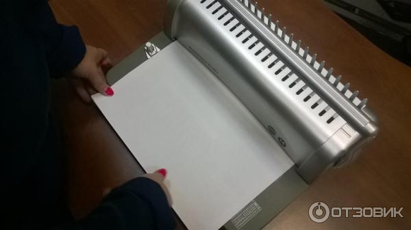 Отзыв о Брошюровщик ProfiOffice Bindstream K1451 | Лёгкий, удобный, но преувеличен объем ...